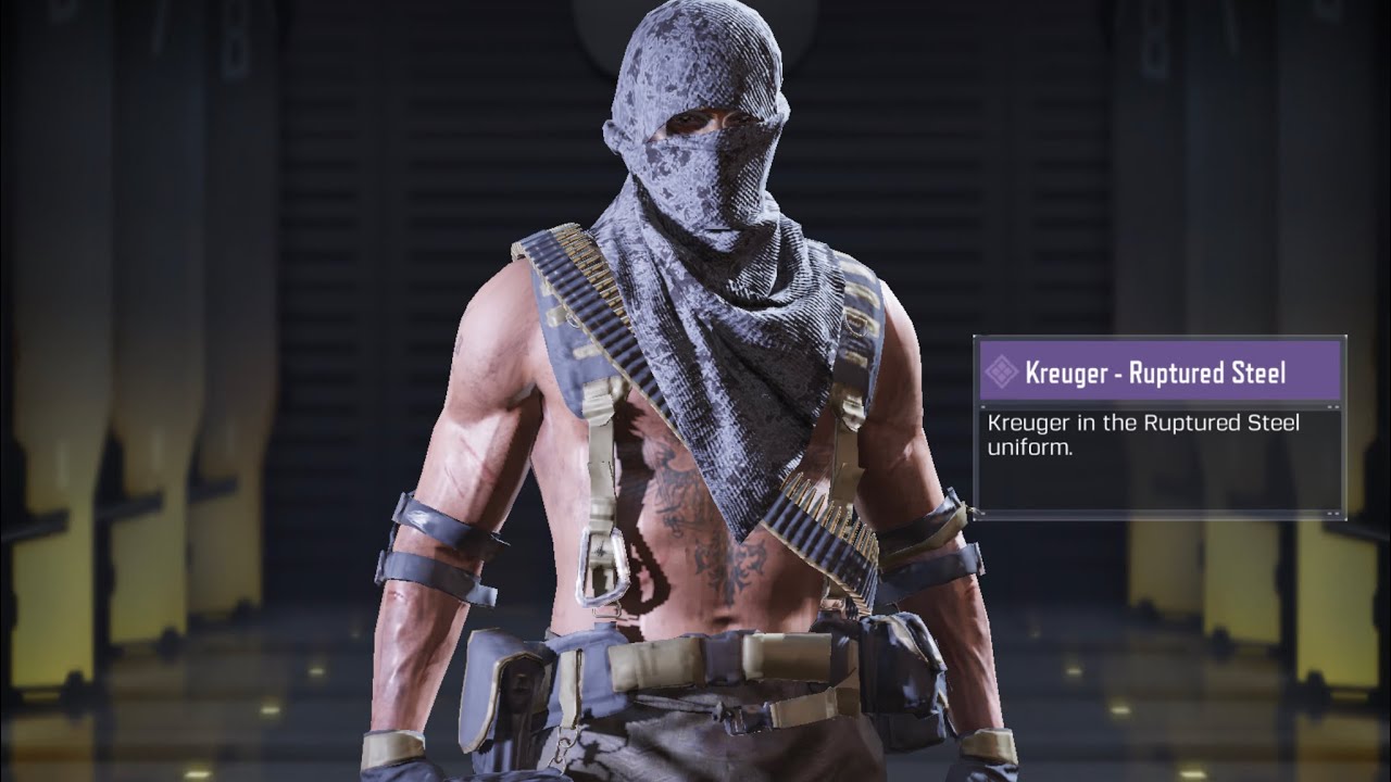 Master III Ranked Epic Skin - Kreuger Ruptured Steel Skin in COD:MOBILE ...