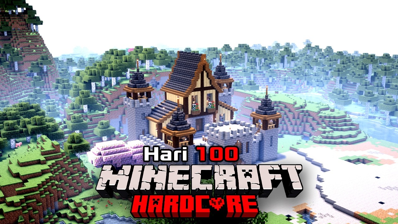 100 Hari Minecraft Hardcore #minecraft #100hariminecraft ...