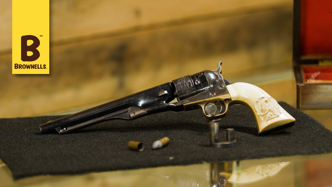 From the Vault: Colt 1860 Army Revolver Thuer Conversion - YouTube