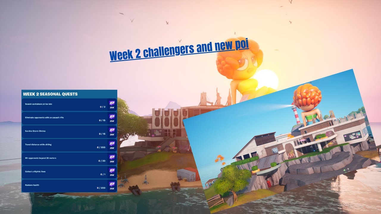 week 2 challengers and doing challengers - YouTube