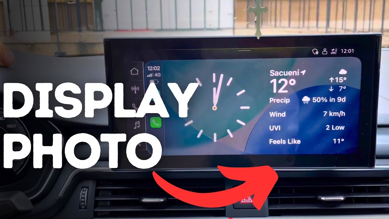 How to Display a Photo Widget on Apple CarPlay? - YouTube