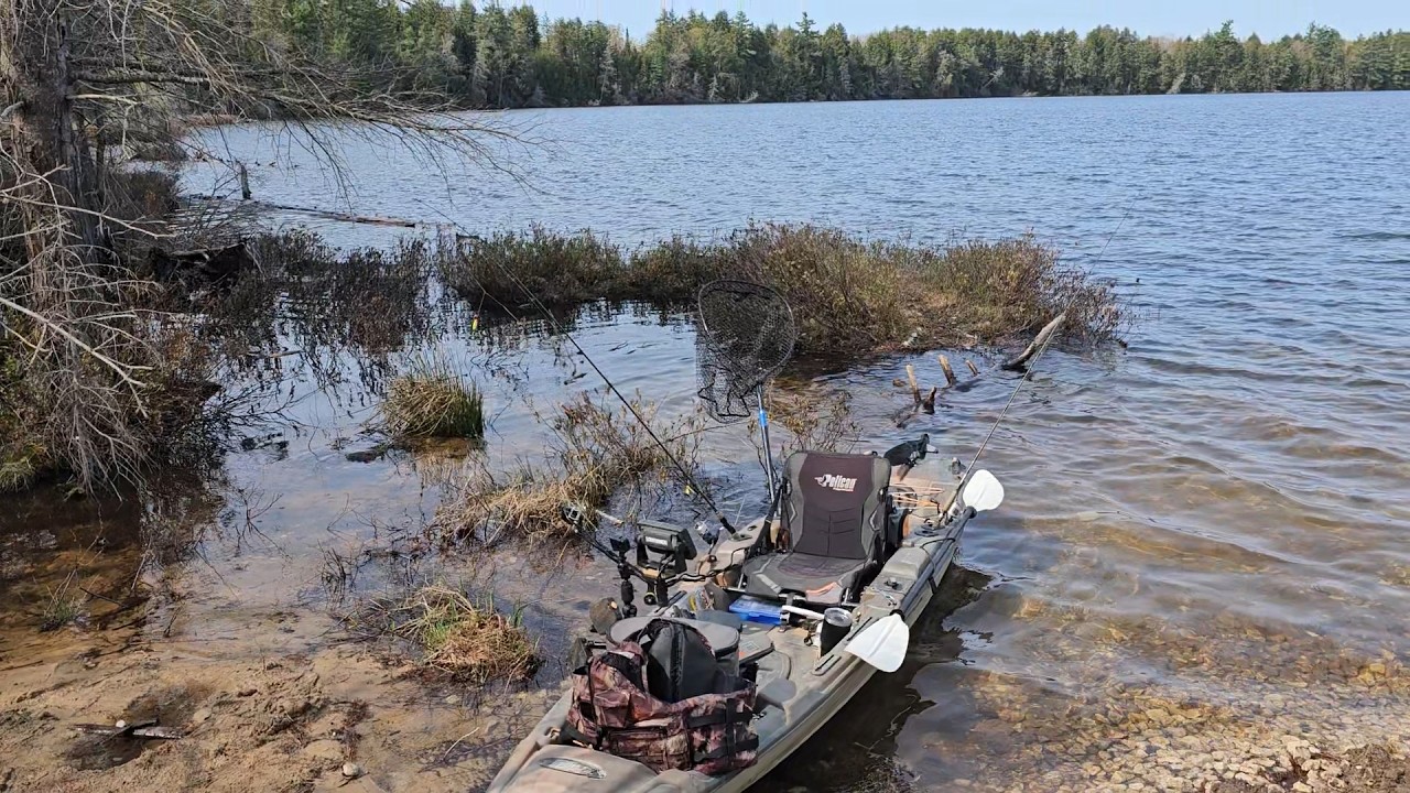 Why fish Michigan's Upper Peninsula in a Kayak? - YouTube