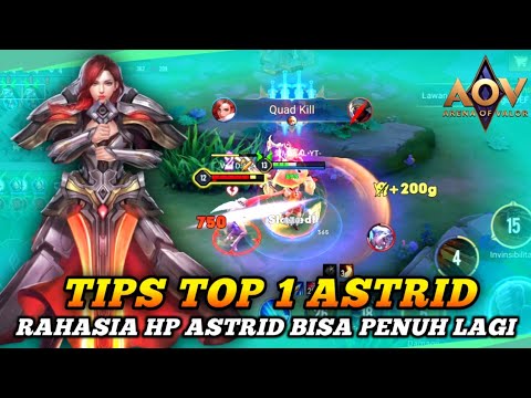 Cara Main Astrid AOV - AOV 2024 - Arena of Valor • Liên Quân Mobile ...