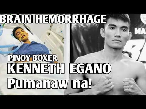 Pinoy Boxer KENNETH EGANO PUMANAW NA DAHIL SA BRAIN HEMORRHAGE II RIP ...