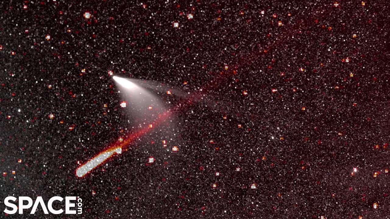 Comet NEOWISE seen by several spacecraft - YouTube