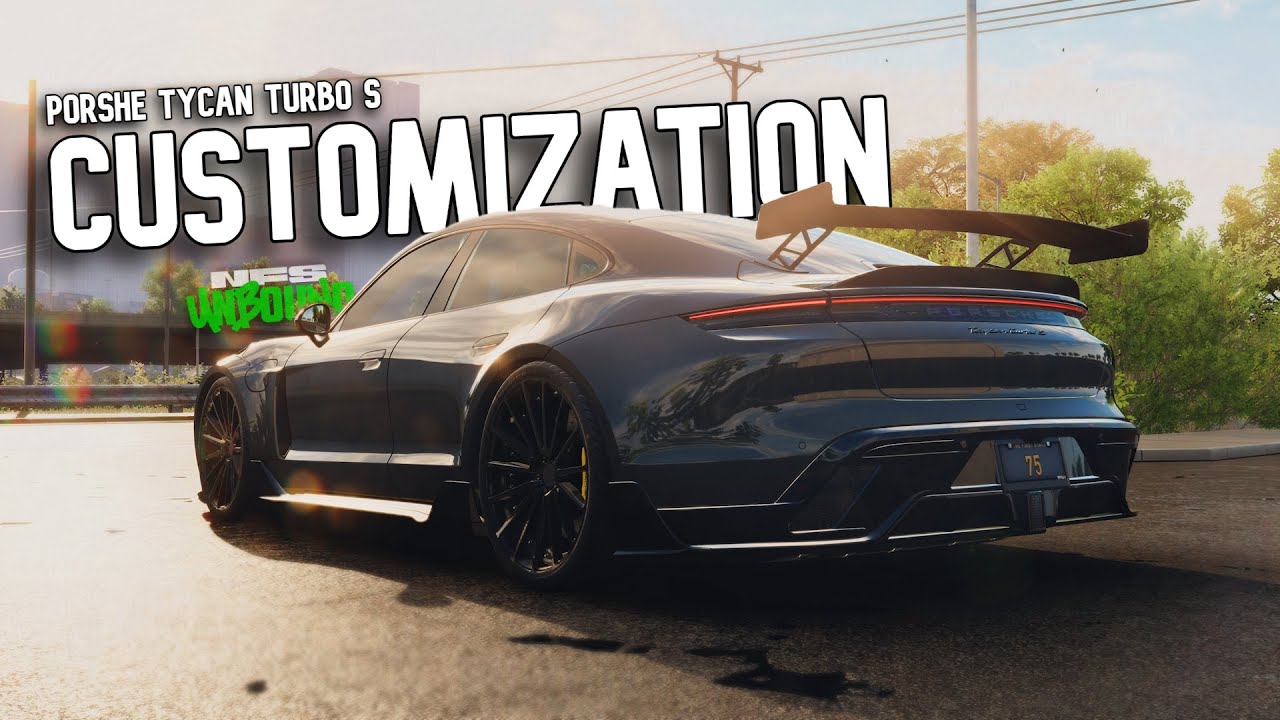 NFS UNBOUND - CUSTOMIZATION Porshe Tycan Turbo S | VOL.4 - YouTube