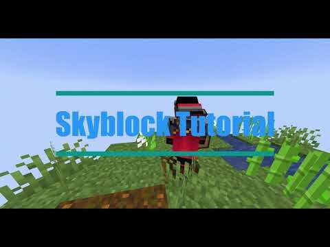 Skyblock Tutorial - YouTube