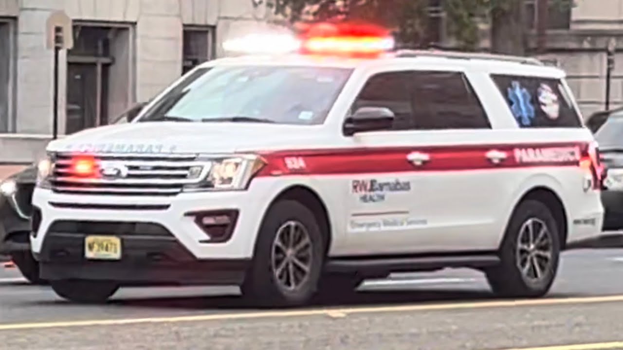 RWJ EMS Medic Unit (524) Responding 6-9-23 - YouTube