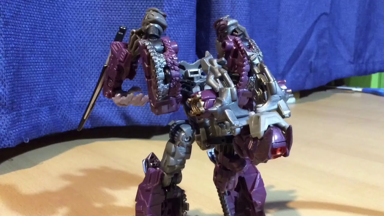 Transformers Shockwave Transformation Stop Motion (Remake) - YouTube