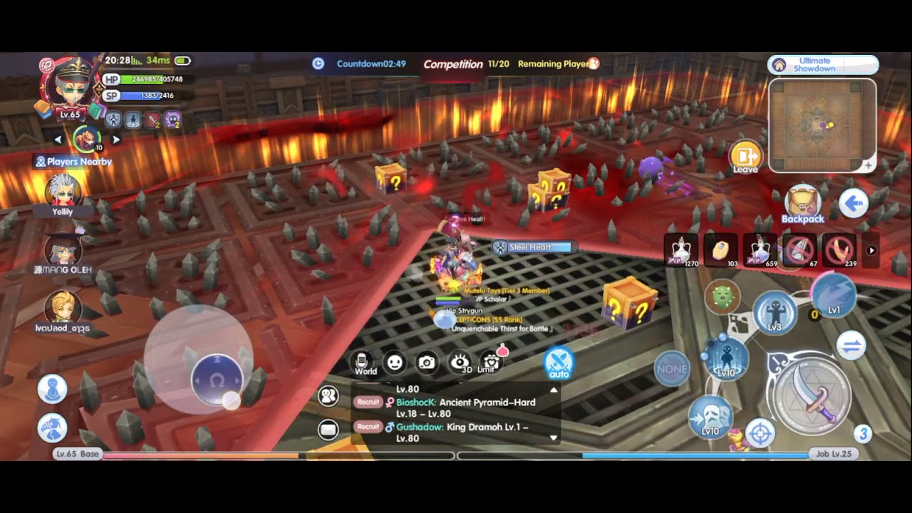 RO:X Vit Knight new build test in Ultimate Showdown - YouTube