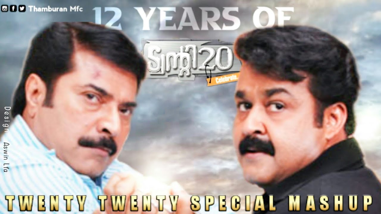 12 Years Of Industry Hit Twenty 20 | Special Mashup | Thamburam Mfc ...