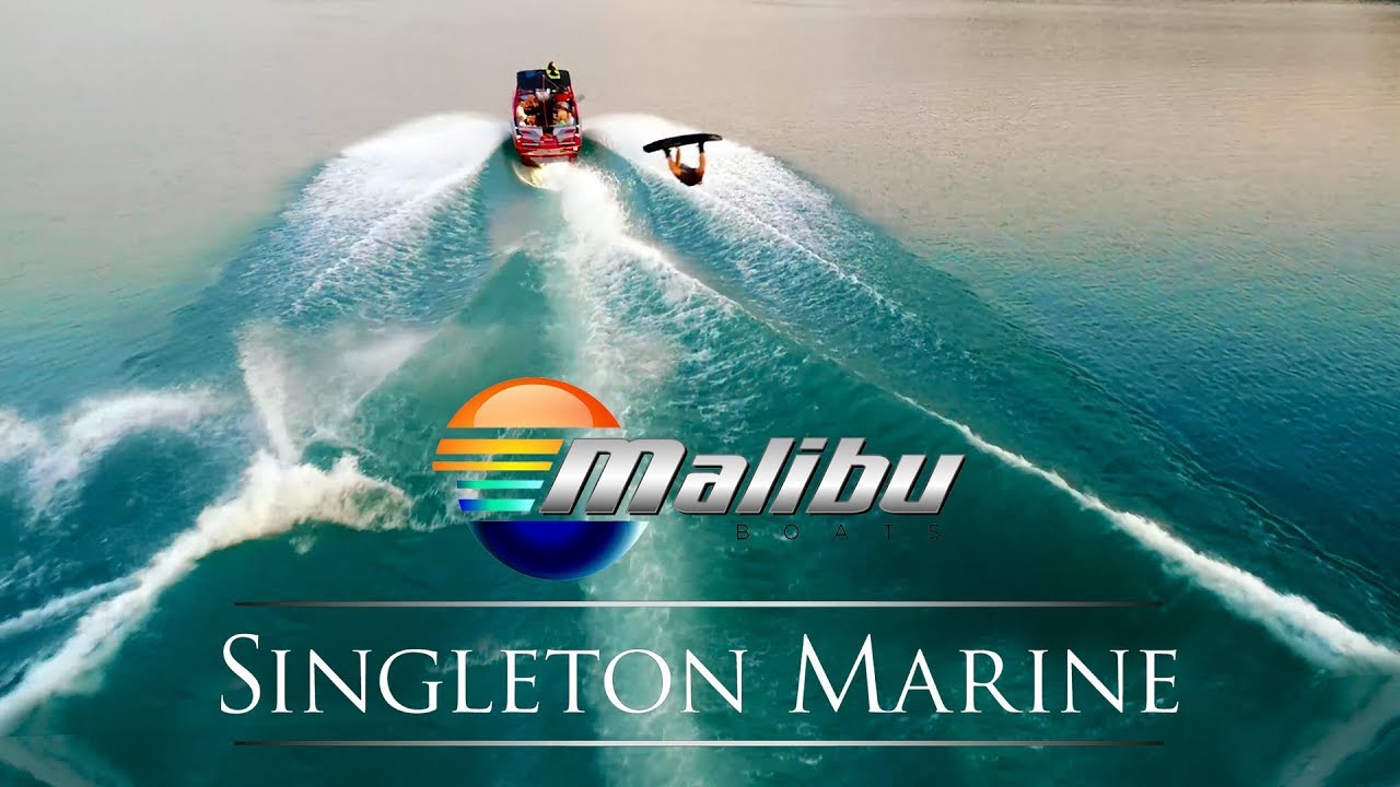 Malibu Boats + Singleton Marine | Riding with Vinny Knapp - YouTube