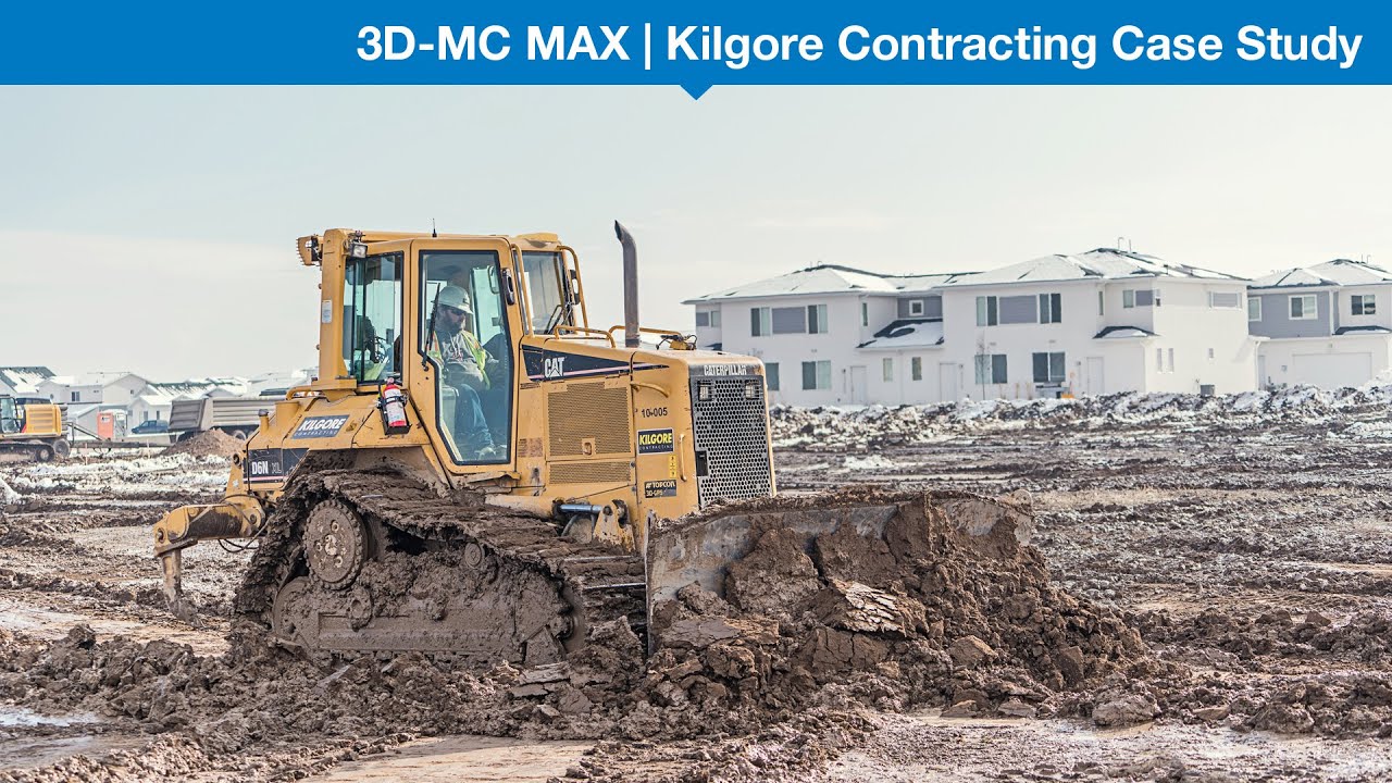 Kilgore improves productivity with Topcon’s 3D-MC MAX mastless dozer ...