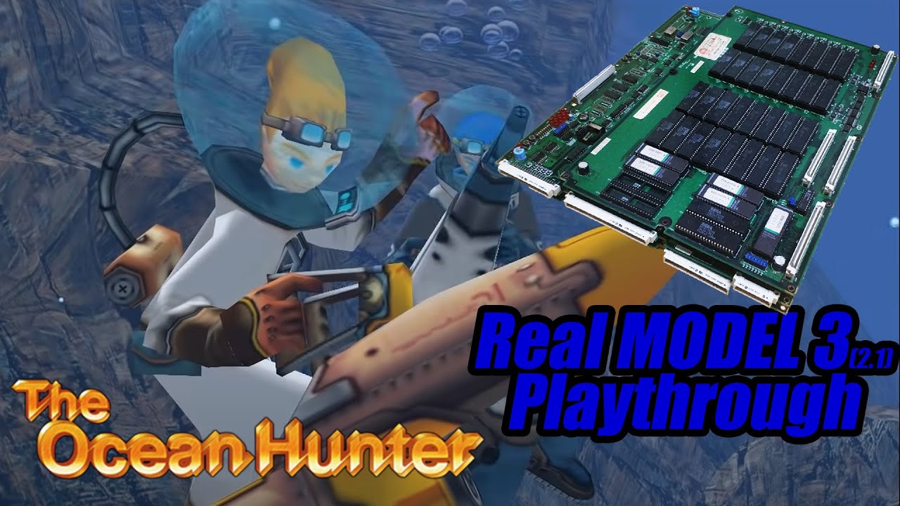 SEGA The Ocean Hunter - Real MODEL 3 (2.1) - Full Playthrough - YouTube