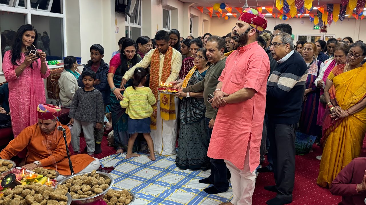 Derby Hindu Temple is live SHRI GANESH CHATURTHI MAHOTSAV (1008 Flowers ...