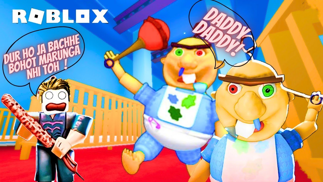 ROBLOX BABY BOBBY'S DAYCARE SCARY OBBY ESCAPE || PiyushhhGamer GAMEPLAY ...
