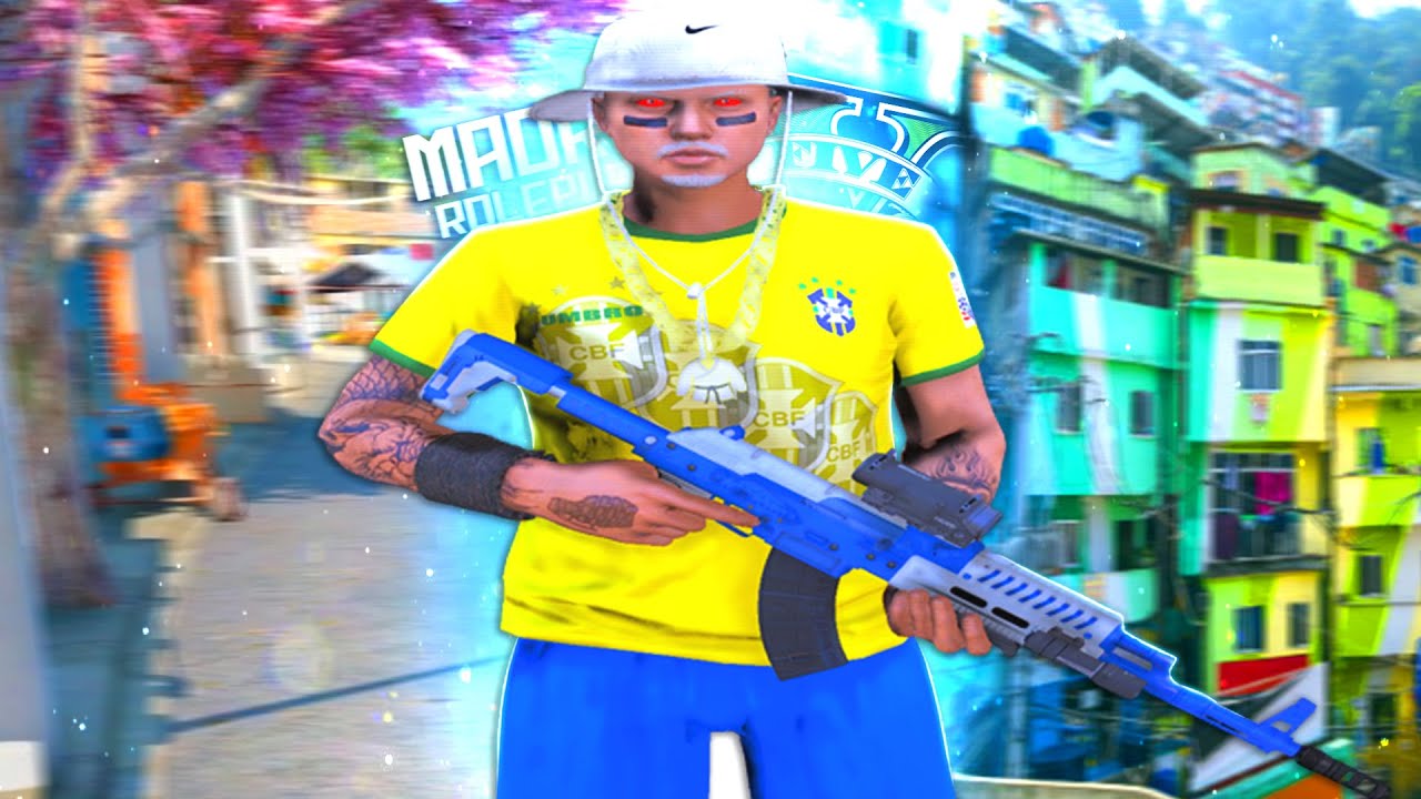 Invadi a Favela mais Linda do GTA RP - YouTube