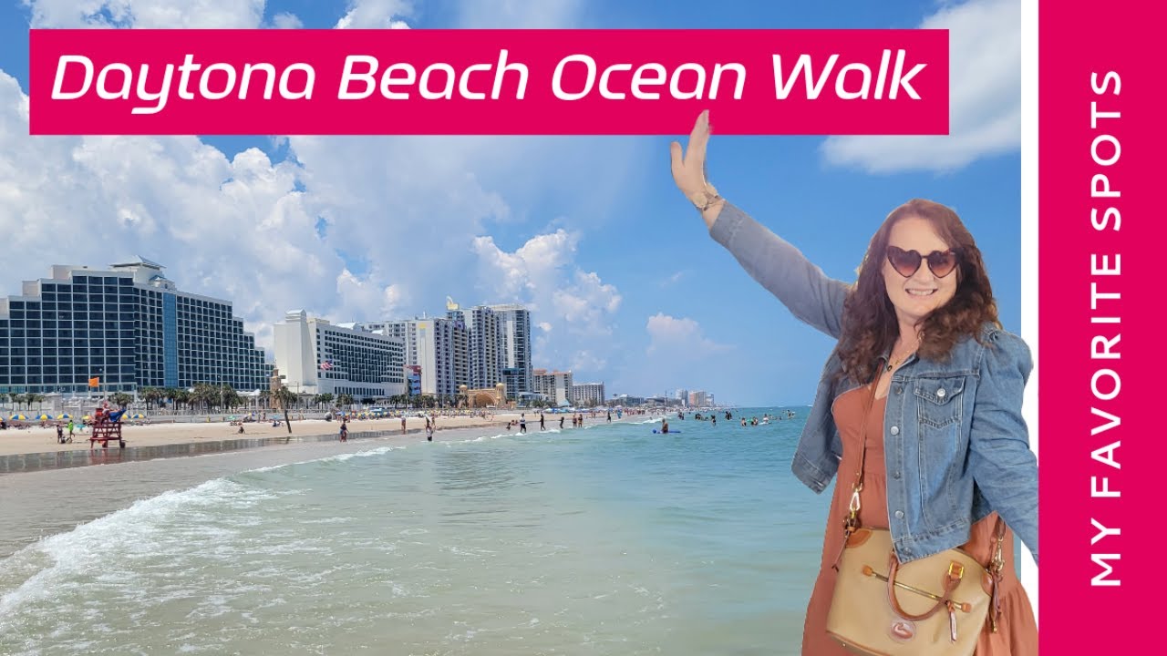 Let's Take a Walk on Daytona Beach & Visit My Favorite Spots | "The ...