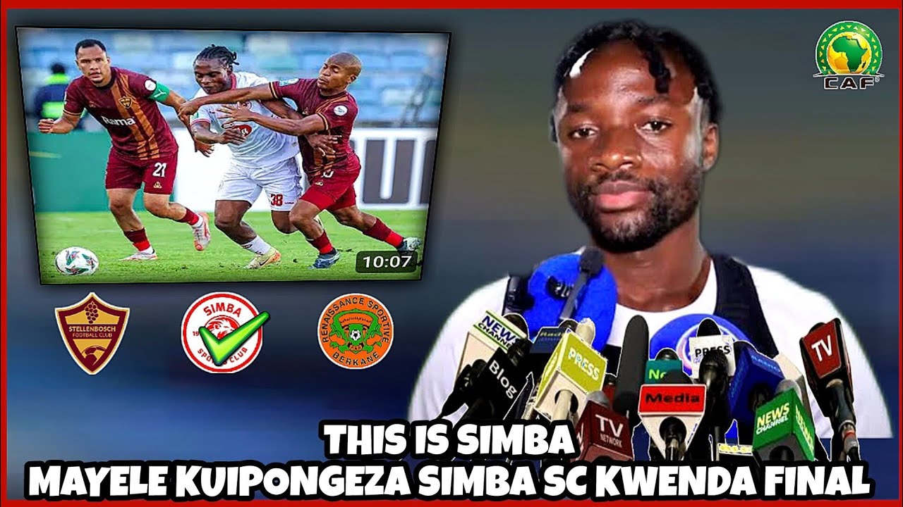 HATIMAE FISTON MAYELE AIPONGEZA SIMBA SC KWA KUTINGA FAINALI vs RS ...
