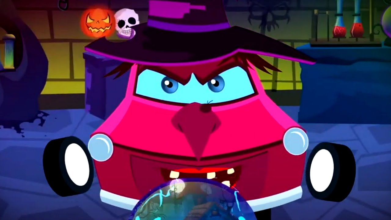 Happy Halloween | Spooky Cars and Scary Songs for Kids | Halloween ...