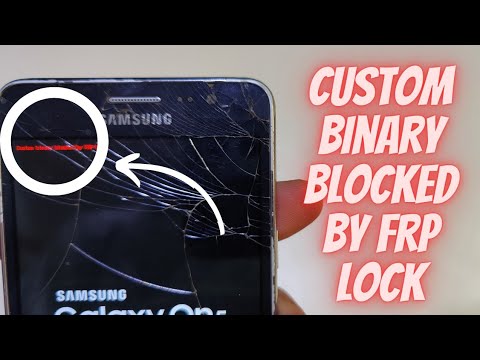 Custom Binary Blocked By Frp Lock Galaxy On5 Fix Just 2 Minutes 😍