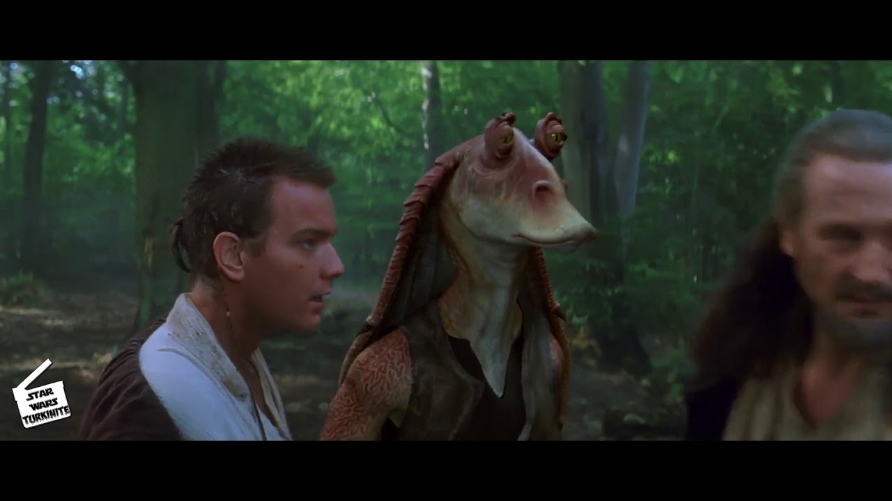 Star Wars Bölüm 1: Gizli Tehlike - Qui-Gon Jinn, Jar Jar Binks ile ...