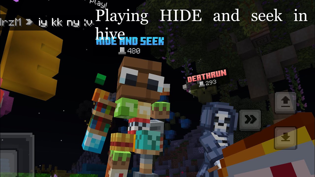 Playing HIDE and seek in hive Pt 1 - YouTube