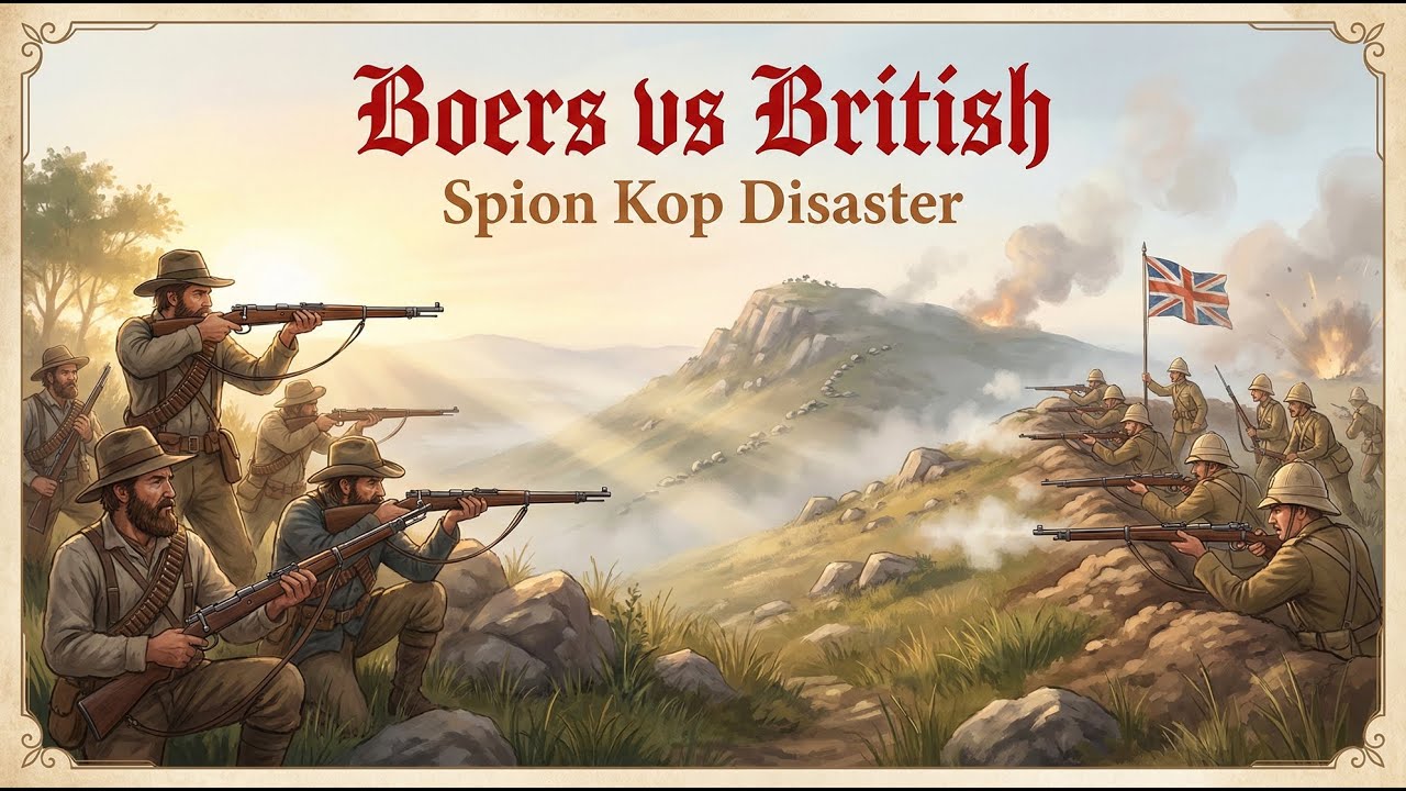 The Anglo-Boer War: The True Story of the Battle of Spion Kop - YouTube