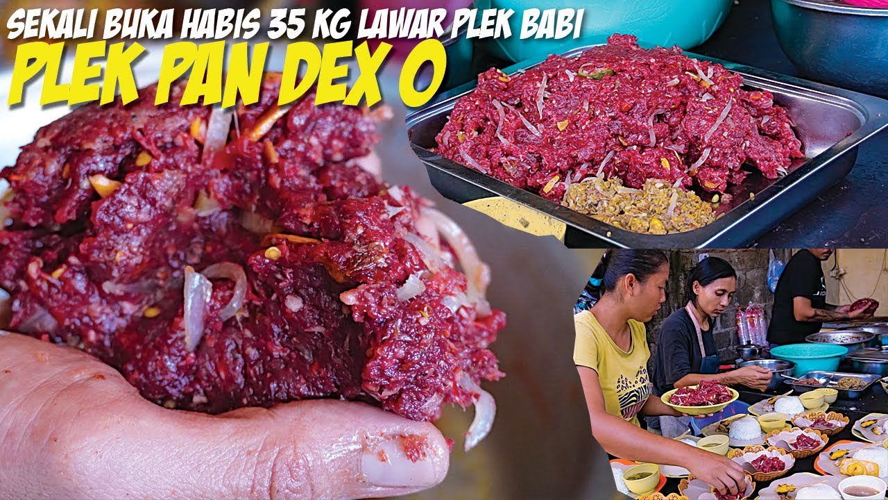 SEKALI BUKA HABIS 35 KG LAWAR PLEK BABI - LAWAR PLEK PAN DEX O - YouTube