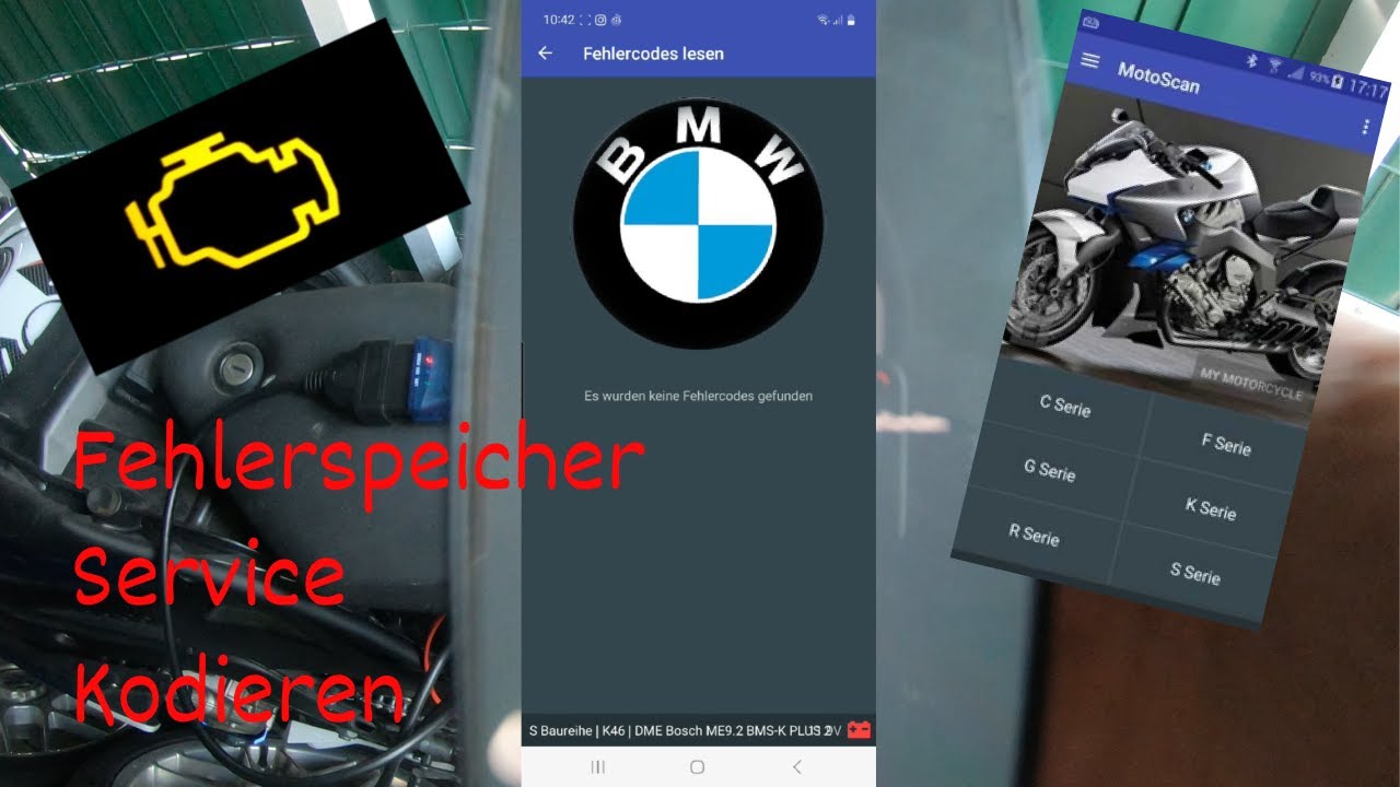 So kannst DU dein BMW Motorrad selber auslesen - YouTube