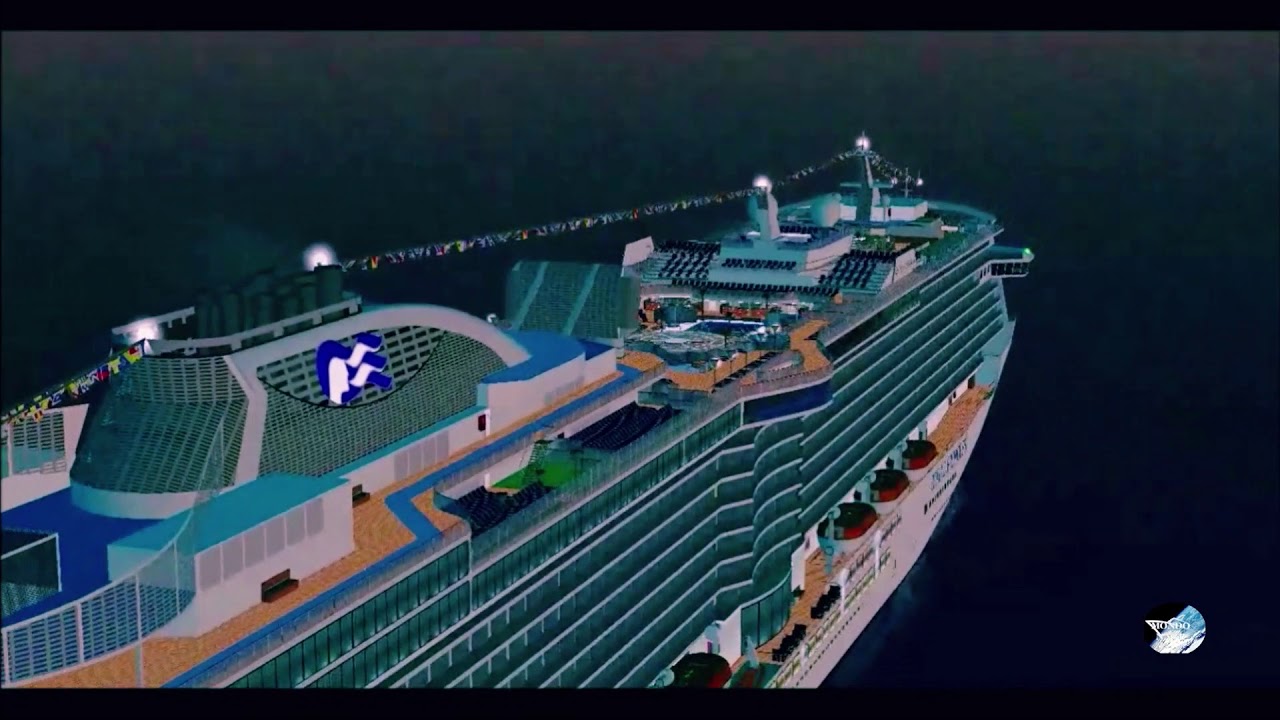 Royal Princess arrival in Oslo - underway in Oslo Fjord - YouTube