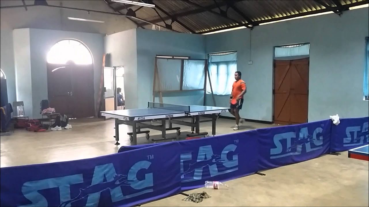 Hasitha Samaraweera and Milinda Lakshitha Table Tennis Training in ...