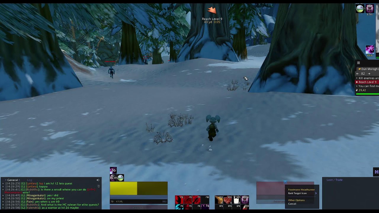 World of Warcraft (WoW) Hardcore (HC) leveling - Warlock - YouTube