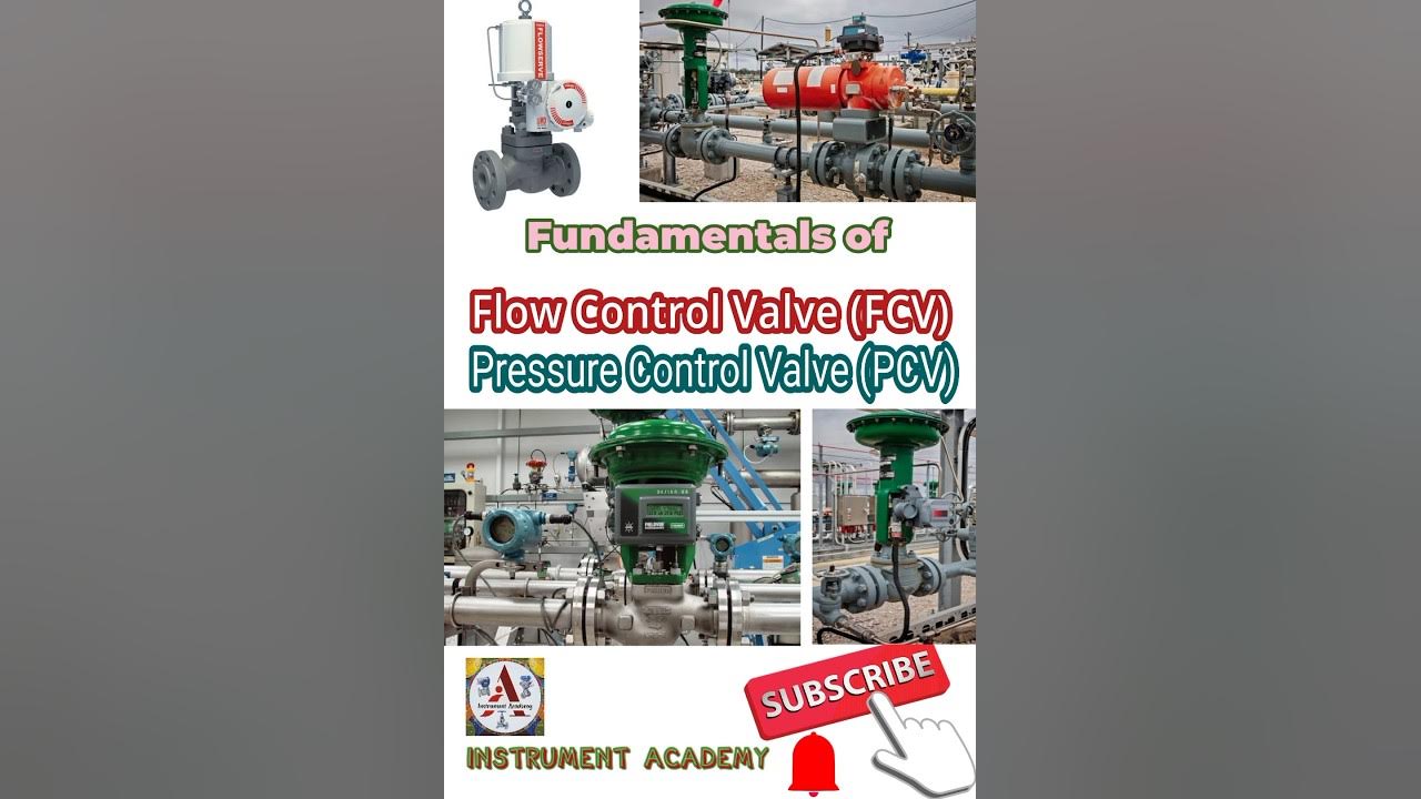 Fundamentals of Flow control Valve & Pressure Control Valve | FCV & PCV ...