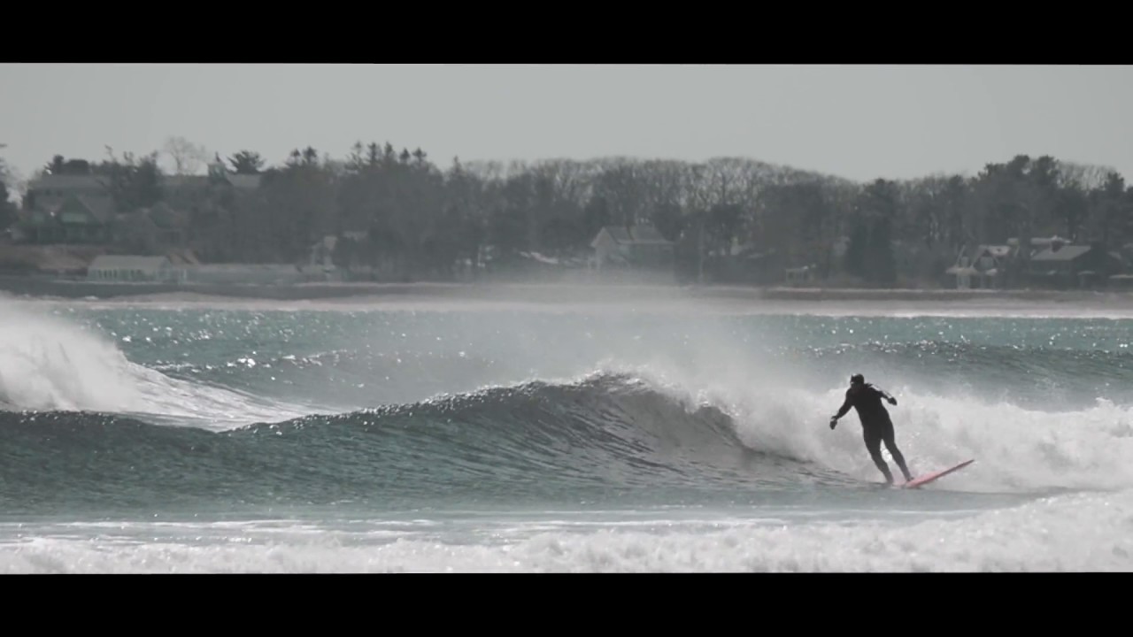 Higgins Beach Surfing HD - YouTube