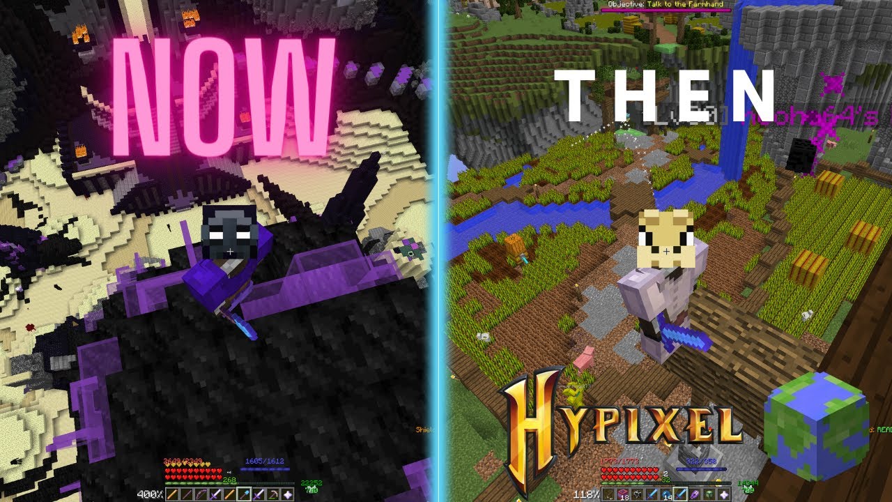 Dungeons NOW vs THEN (Hypixel Skyblock) - YouTube