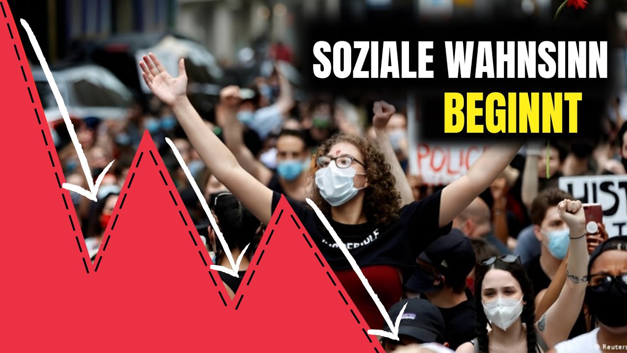 Menschen fliehen aus New York aufgrund der schrecklichen Situation ...