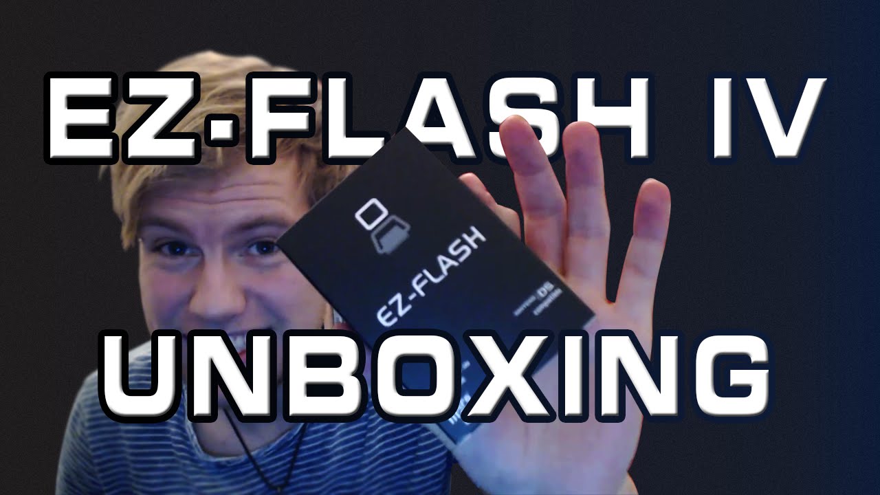 EZ-Flash IV Unboxing - YouTube