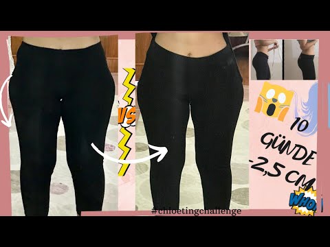 10 GÜNDE 2,5 CM BACAK BASEN İNCELTME/2 KİLO VERME/CHLOE TİNG CHALLENGE-SLİM THİGH WORKOUT*ŞOK SONUÇ*