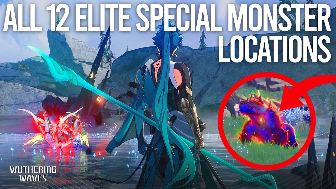All ELITE SPECIAL MONSTERS Location Guide - Wuthering Waves - YouTube
