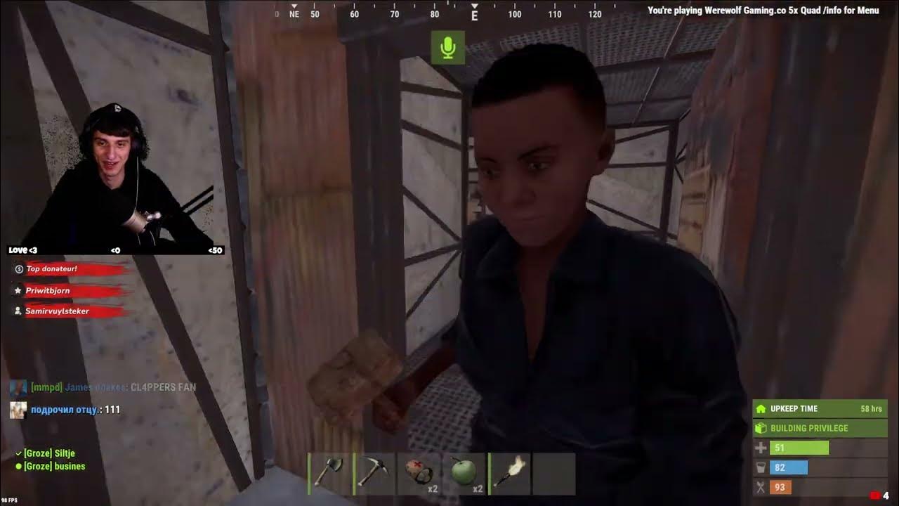 🔴 [LIVE] Rust Survival game! AANVALLEN MANNNEN! (NL/BE)🔴 !doneren !sponsor - YouTube