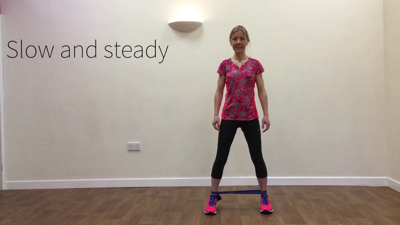 Sideways Walking with Resistance - YouTube