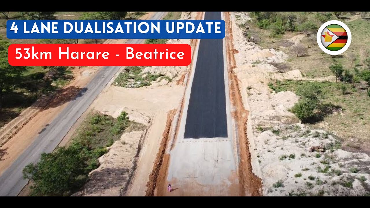 AMAZING!!! Harare - Beatrice Freeway, Dual Express Road, Progress ...
