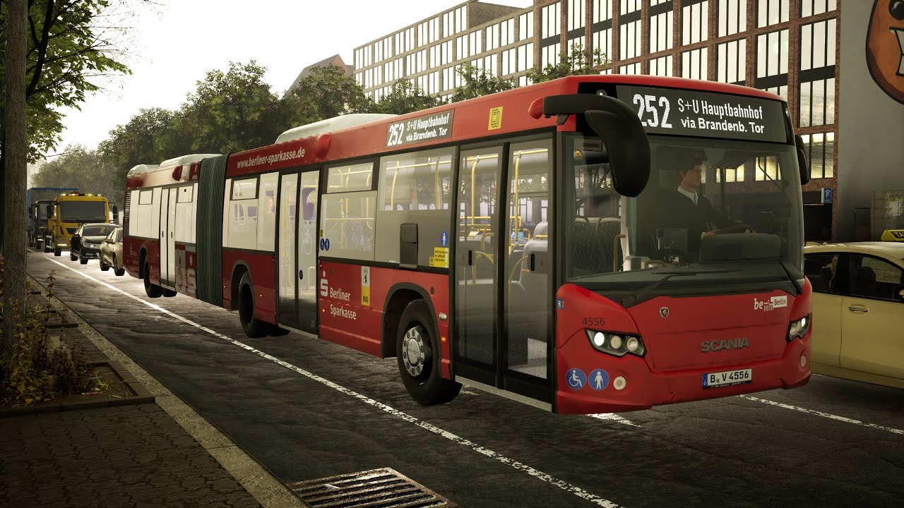 The Bus - Line 252 | Scania Citywide LF 18m - YouTube
