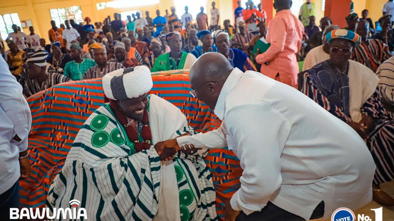 Kpassa Chief Praises Dr. Bawumia Highly for Development Projects - YouTube