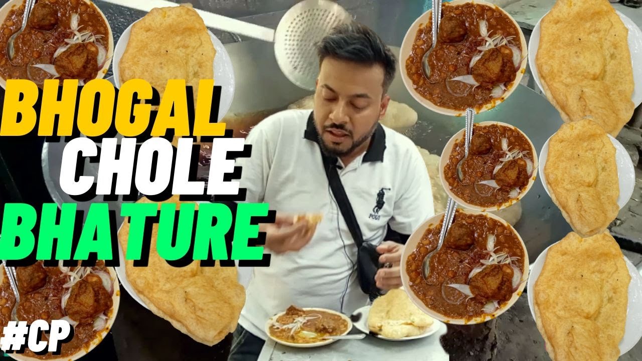 Bhogal #delhi Best Chole Bhature ll ज़िंदगी मे 1 बार जरूर Try करना बनता ...
