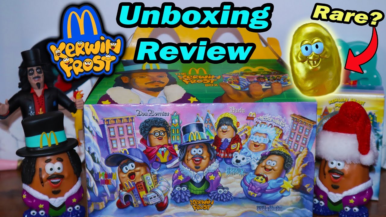 McDonald's NEW Kerwin Frost Box Review! The Return Of McNugget Buddies ...