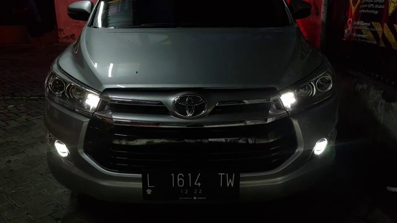 Toyota Innova reborn custom DRL (bright during day and dim when tail ON ...
