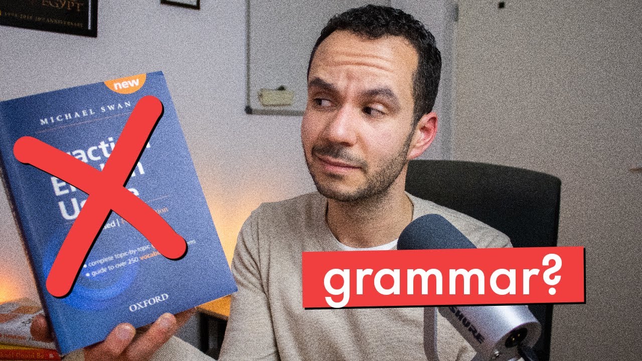 Stop studying English grammar! - YouTube
