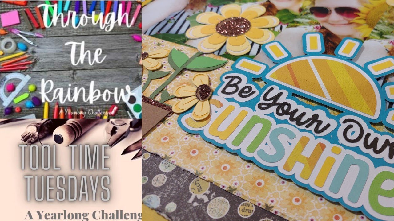 Be your own Sunshine Layout-Through the Rainbow(geometric) and Tool ...